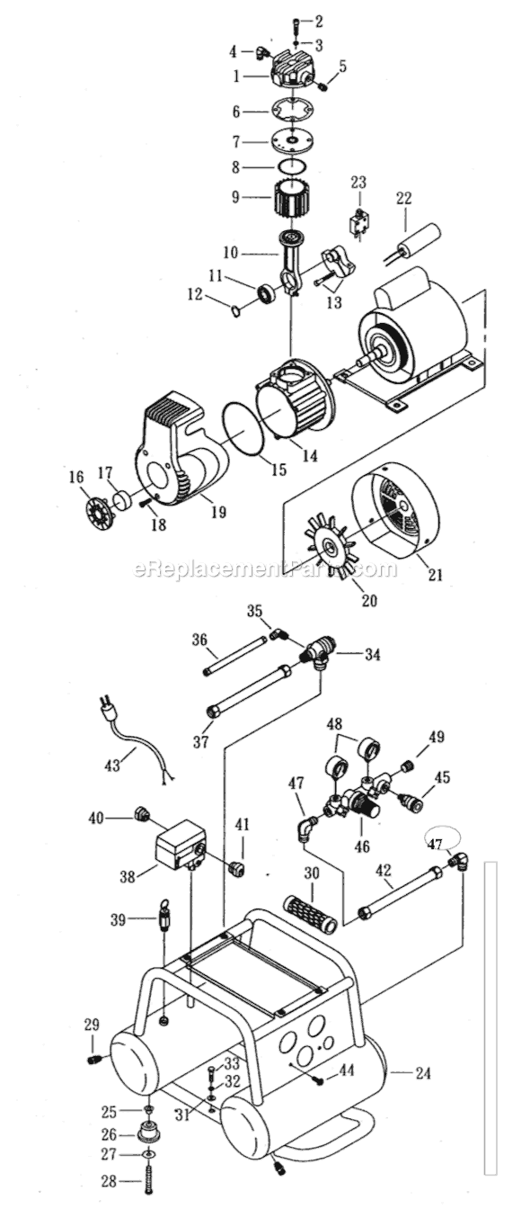Grip-Rite Compressor GR152CM - OEM Parts & Repair Help ...