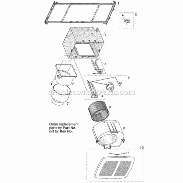Nutone Bath & Ventilation Fan XN110 - OEM Parts & Repair Help ...