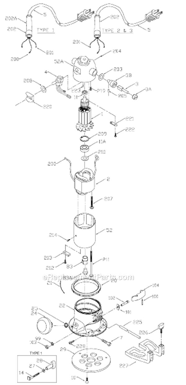 OEM Porter Cable 875807 SUB BASE - eReplacementParts.com